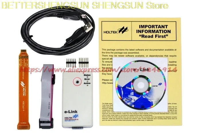 The of original e-Link emulator online simulation MCU BS84C12A-3 ...