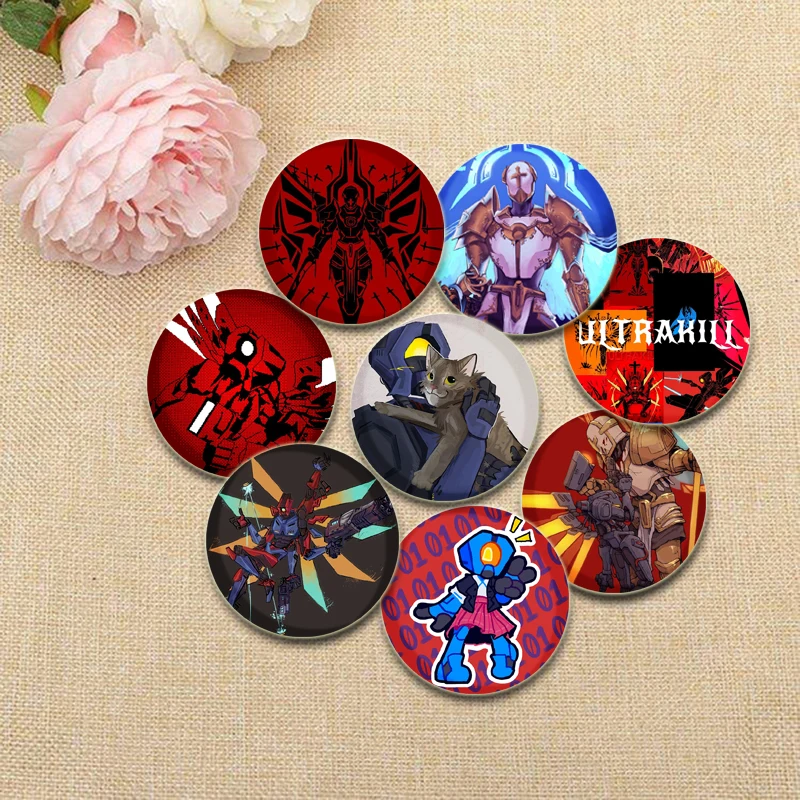 32-44-58mm-Game-Anime-ULTRAKILL-Brooches-HD-Print-Badge-Handmade ...