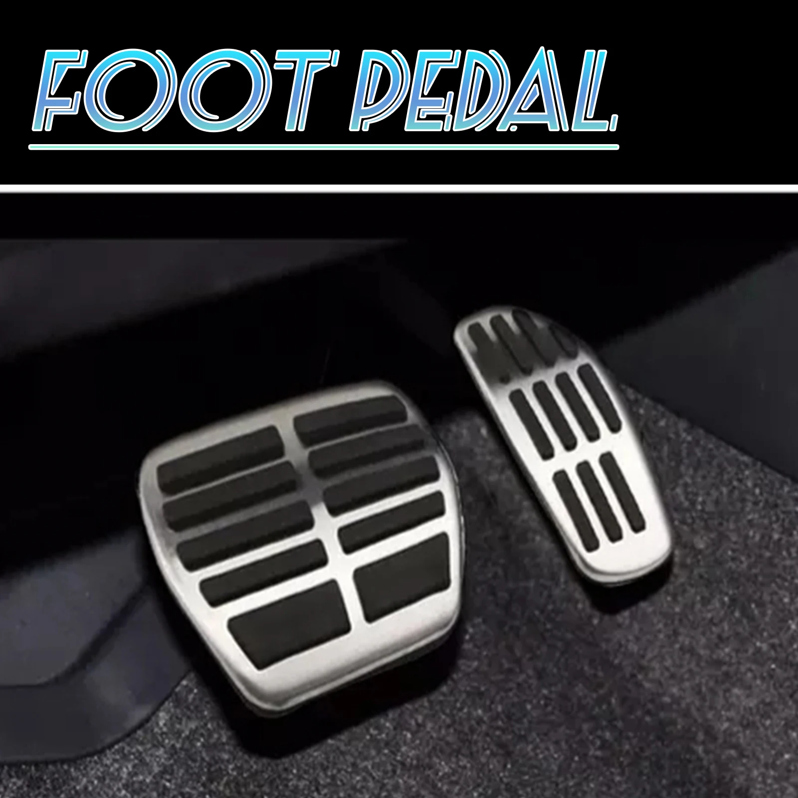 Car-Pedal-Cover-For-Renault-Arkana-Brake-Gas-AT-Rubber-Non-Slip-Pad ...