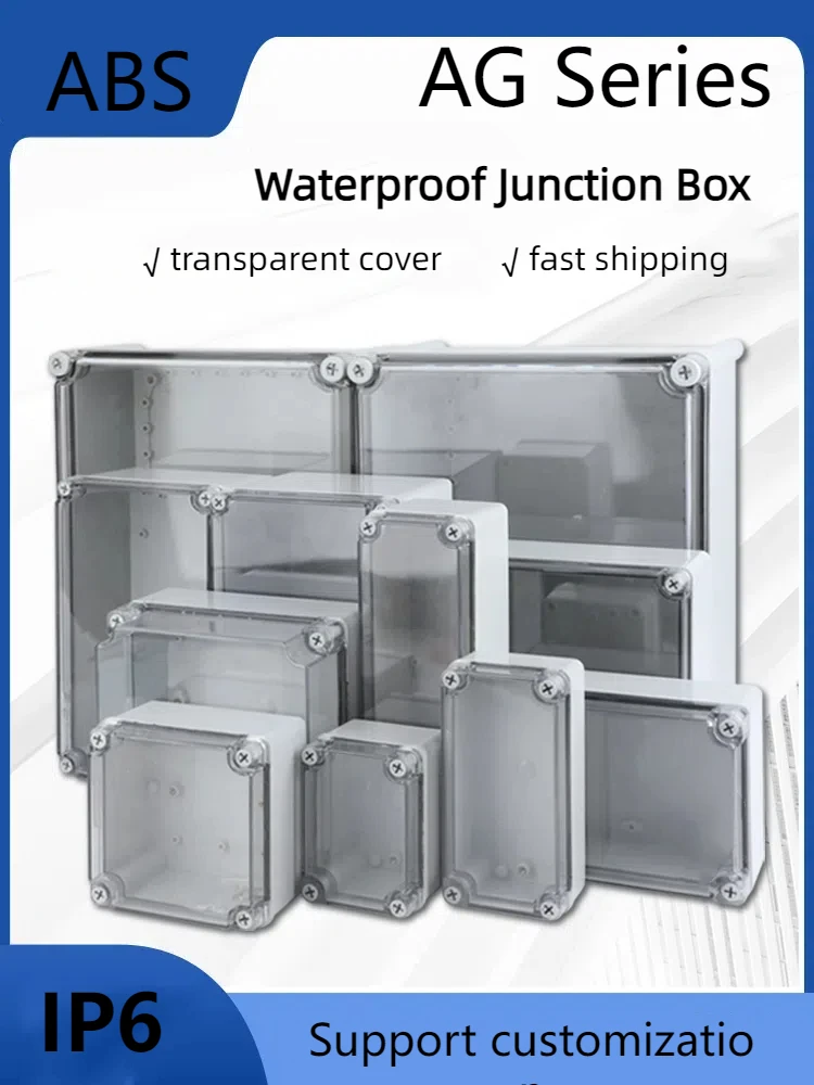 AG-Series-IP67-Waterproof-Electrical-Junction-Box-Transparent-Visible ...