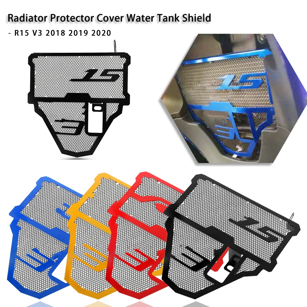 2017-2024-Radiator-Guard-Grille-Protection-Cover-For-Yamaha-YZF-R15-V3 ...
