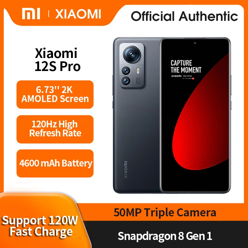 Xiaomi-tel-fono-inteligente-12S-Pro-Rom-Global-5G-MI-12S-Pro-Pantalla ...