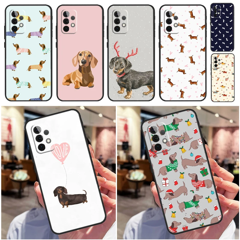 Dachshund-Dog-Case-For-Samsung-Galaxy-A54-A34-A14-A53-A52-A51-A71-A13 ...