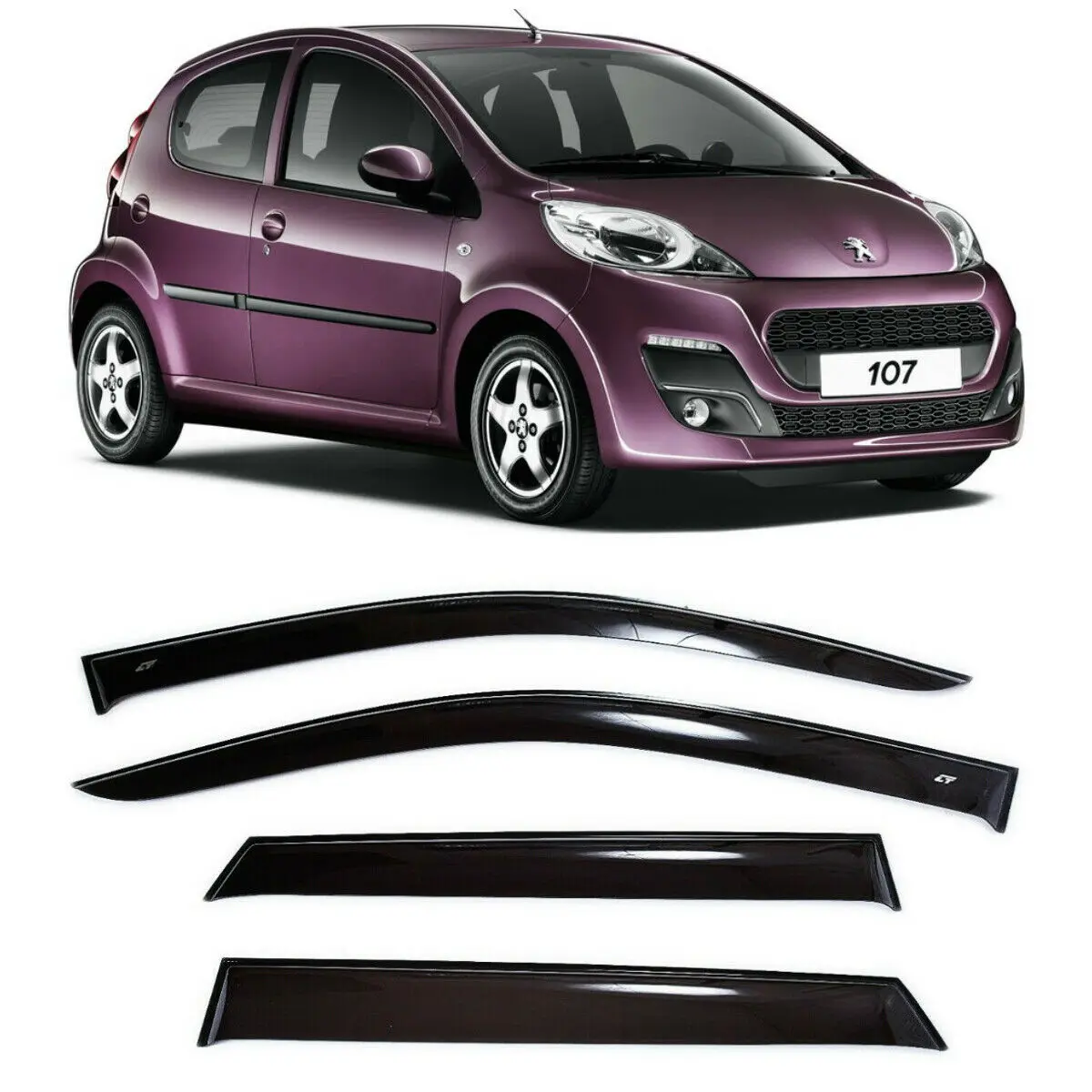 Window-deflectors-Cobra-tuning-C42405-car-Peugeot-107-Hb-Hatchback-5 ...