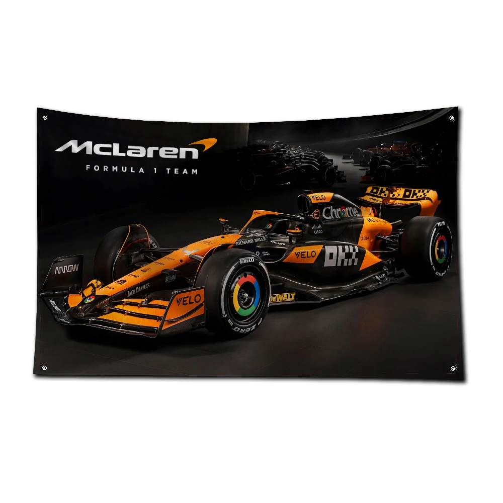 Bandera de carreras de F1 de 3 x 5 pies, pancarta de impresión digital ...