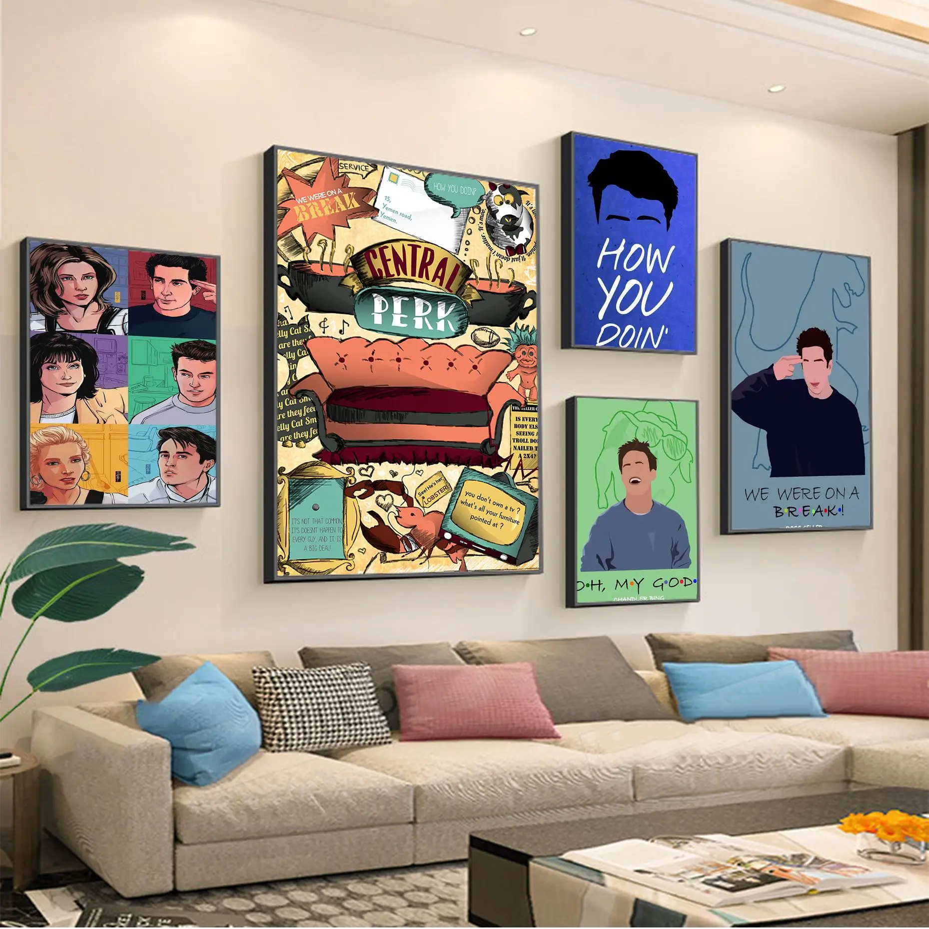 Cartoon-Marco-Friends-illustrations-TV-Show-Anime-Posters-Sticky ...