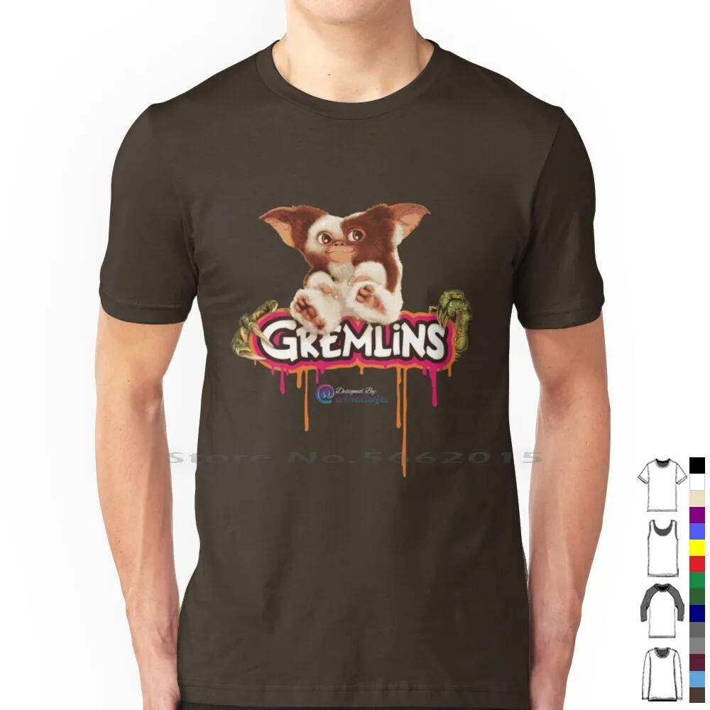 The-Gremlins-4k-Illustration-Christmas-Classic-T-Shirt-100-Cotton ...