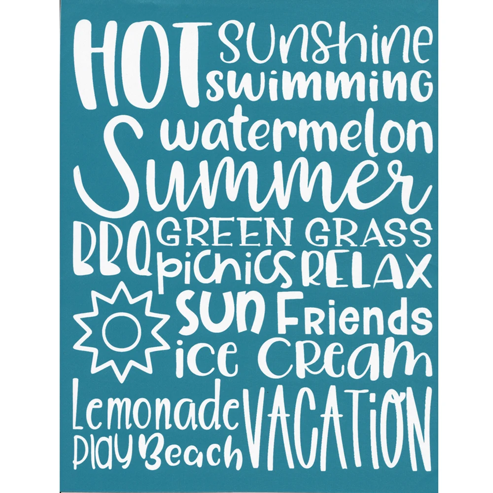 Summer Subway Art Printables
