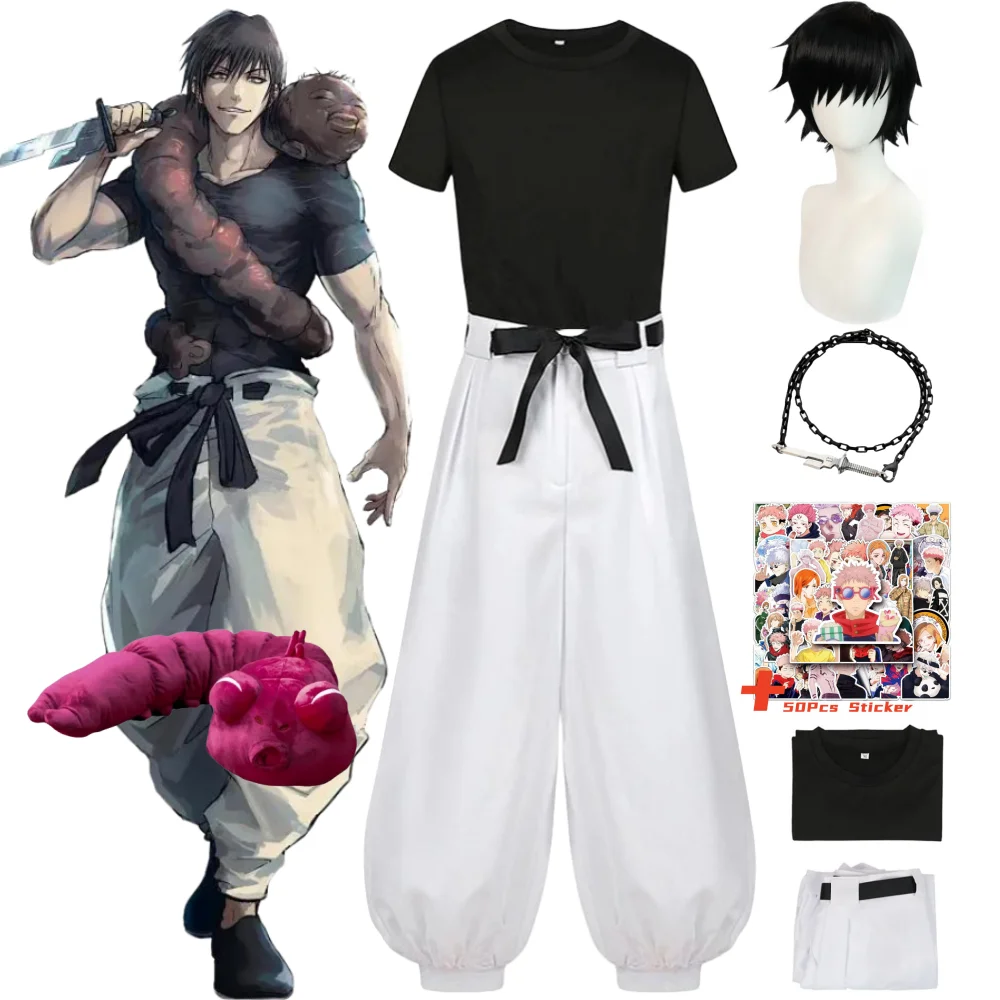 Fushiguro-Toji-Cosplay-Anime-Jujutsu-Kaisen-Cosplay-Costumes-Plush ...