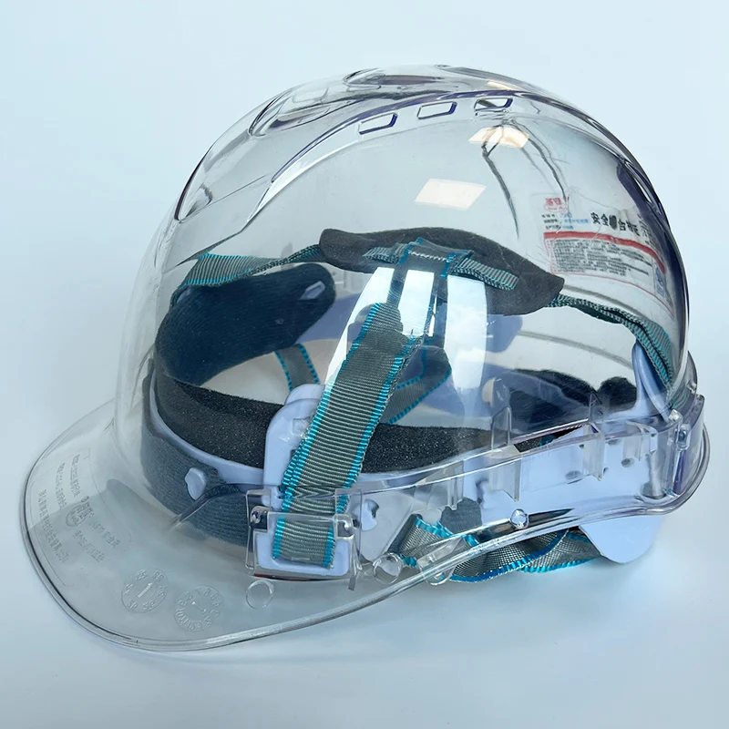 Transparent-Safety-Helmet-Construction-Worker-Protective-Helmet-Geology ...