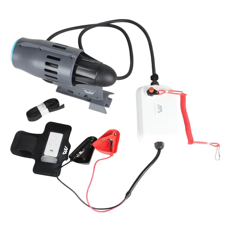 AQUA MARINA BLUEDRIVE K POWER FIN 12V Battery electric motor SUP Stand ...