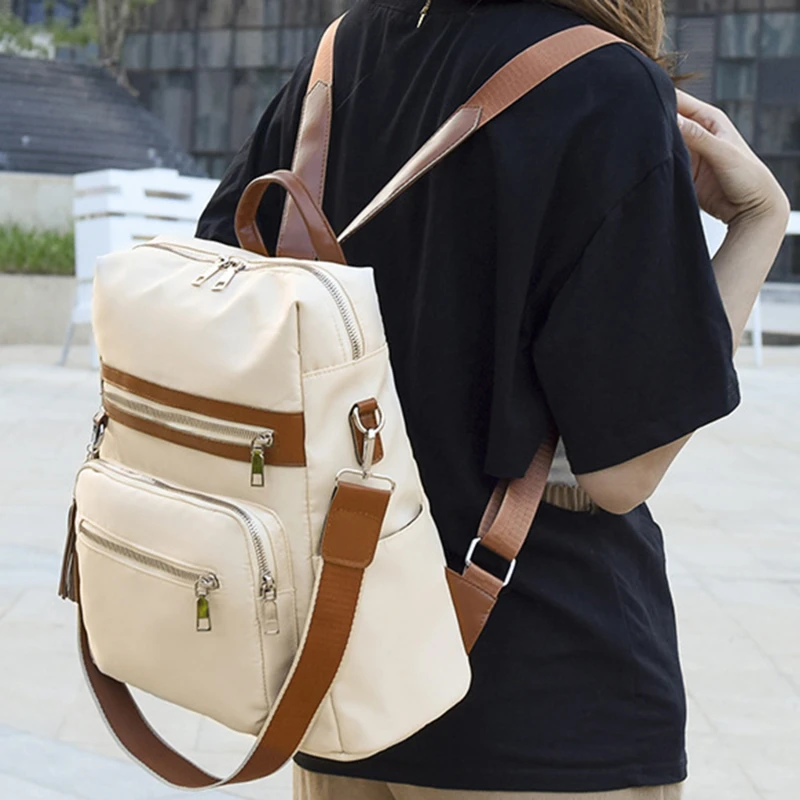 Anti-theft-Vintage-Casual-Backpack-For-Women-Oxford-Cloth-Large ...