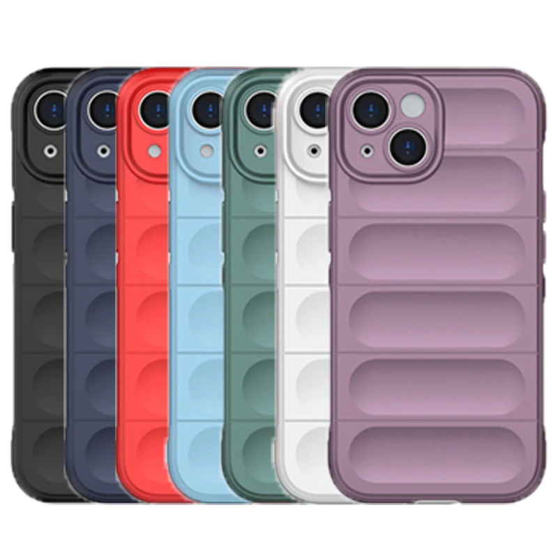 For iPhone 15 Case Silicone Cover For Apple iPhone 15 Pro Max Cover ...