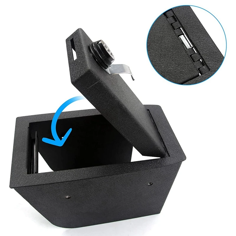 Central Control Organizer With Locking Vault Box For Ford Escape Bronco ...