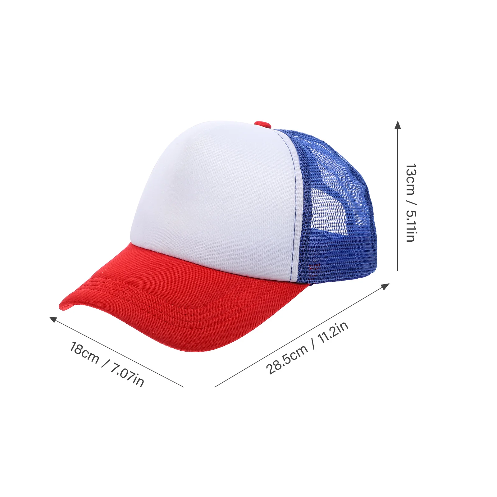 Sublimated Baseball Cap Sublimation Hats Blank Mesh for Men Caps Heat ...