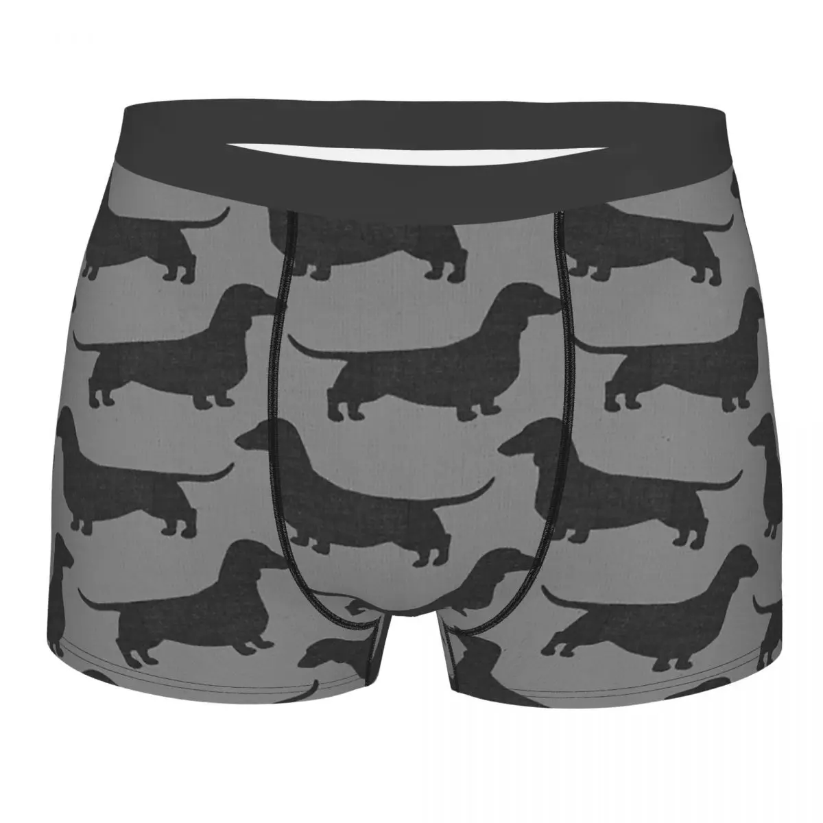 Dachshund Dog Silhouette Men's Underwear Wiener Sausage Doxie Boxer ...