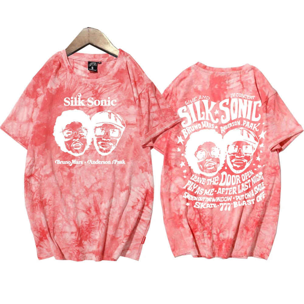 Camiseta con efecto tie-dye de Sonic Silk Bruno Mars 24K MAGIC Shirt ...