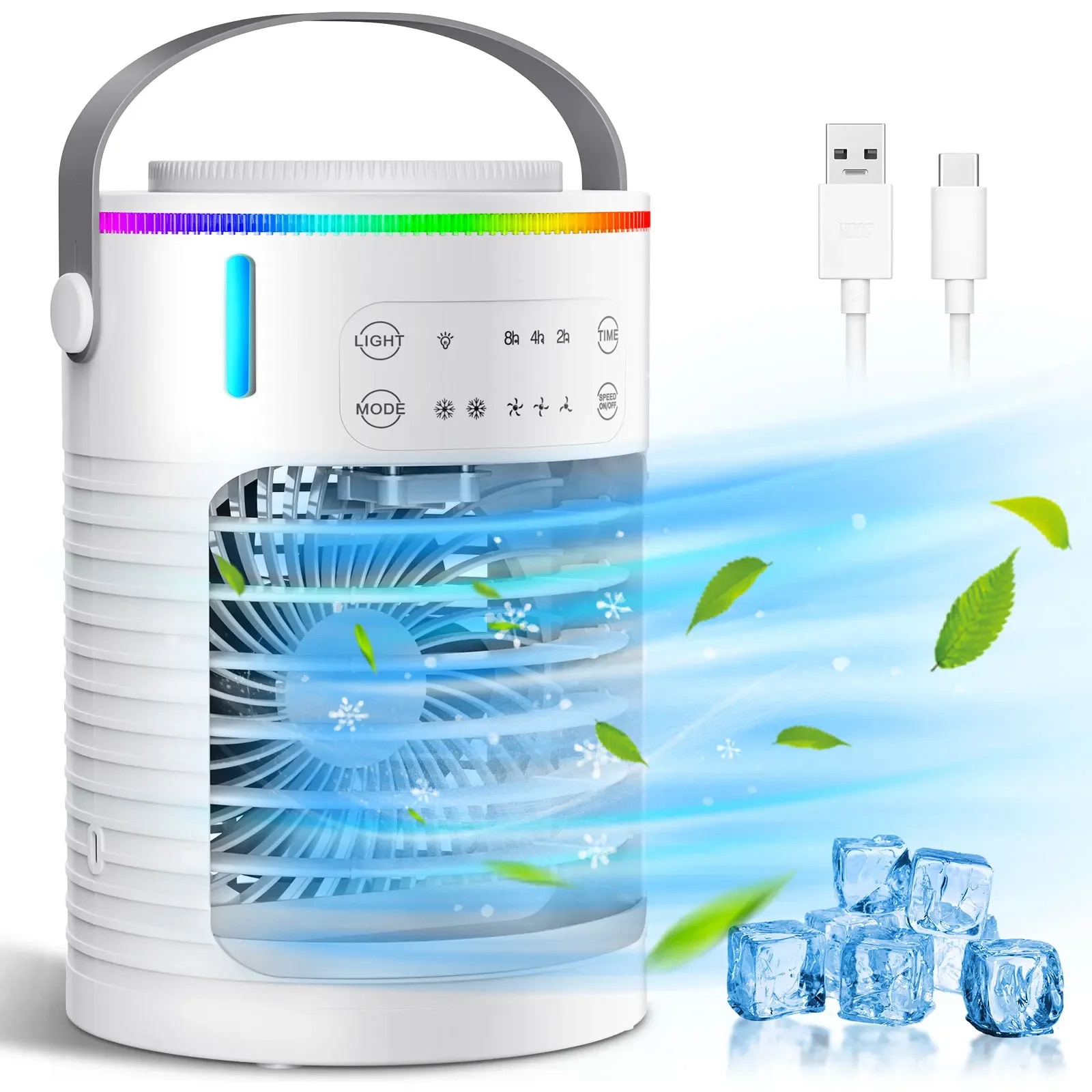 Portable-Air-Conditioning-Fan-Multifunction-Cooling-Small-Air-Cooler ...