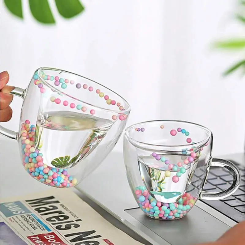 Double-Layer-Love-Shape-Quicksand-Glass-Cup-With-Handle-Cute-Girl-Heart ...