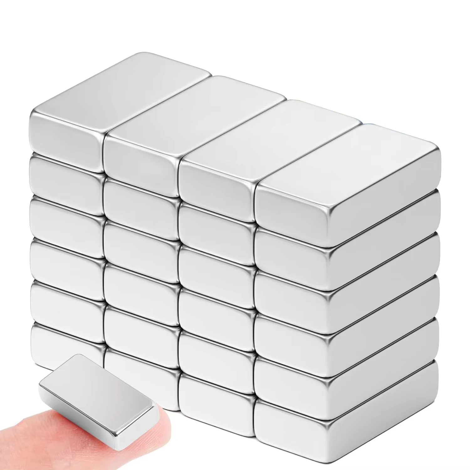 N42 20x10x5mm Strong Sheet Neodymium Magnetic NdFeB Magnets Thickness ...