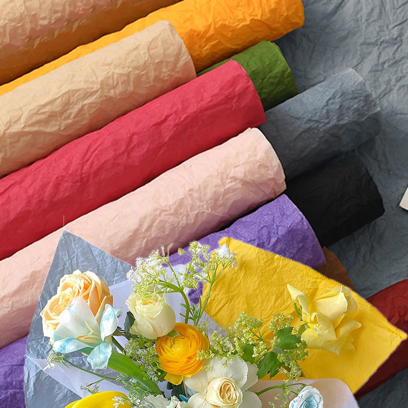 5Pcs-Colored-Crepe-Paper-Roll-Handmade-Stone-Grain-Paper-Origami ...