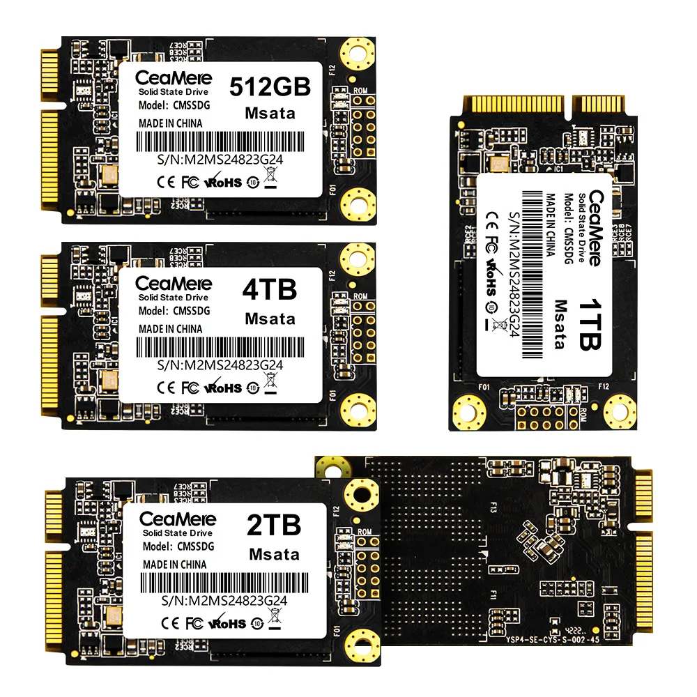 MSATA-SSD-128gb-256gb-512GB-MSATA-Mini-SSD-1TB-2TB-HDD-For-Computer ...