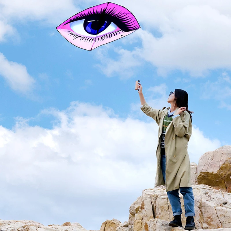 2022 New Personality Creative Big Eyes Kites Exaggerate Kite Toys For ...