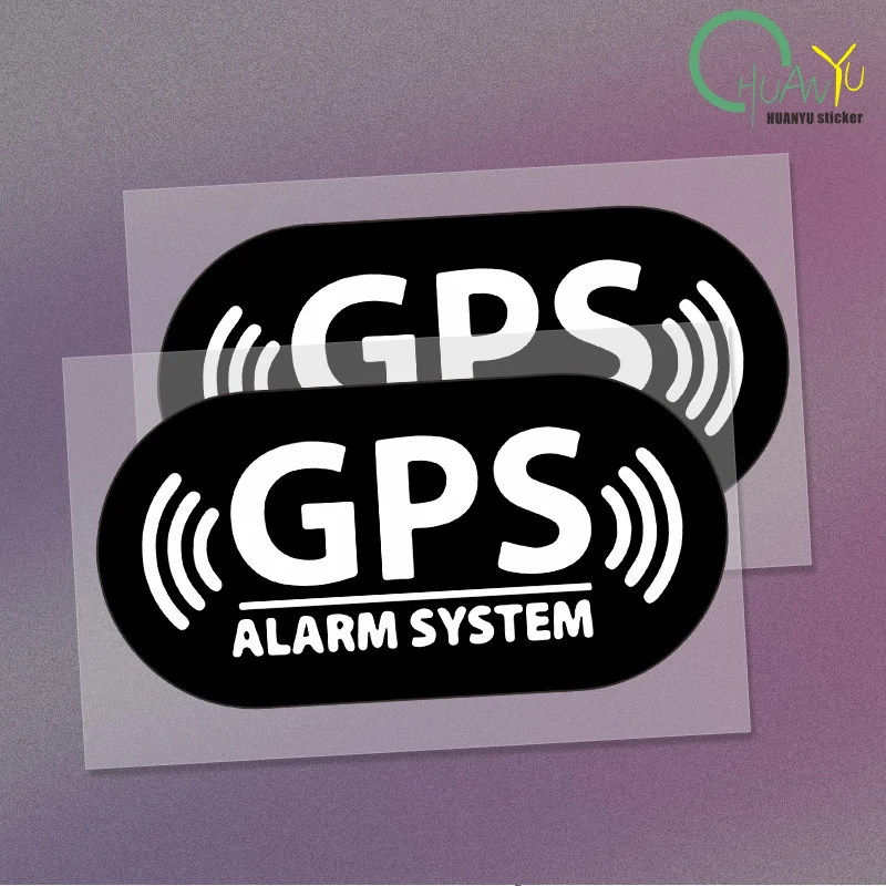 Vinyl-GPS-Tracking-Alarm-Sticker-Accessories-Multicolor-Waterproof ...