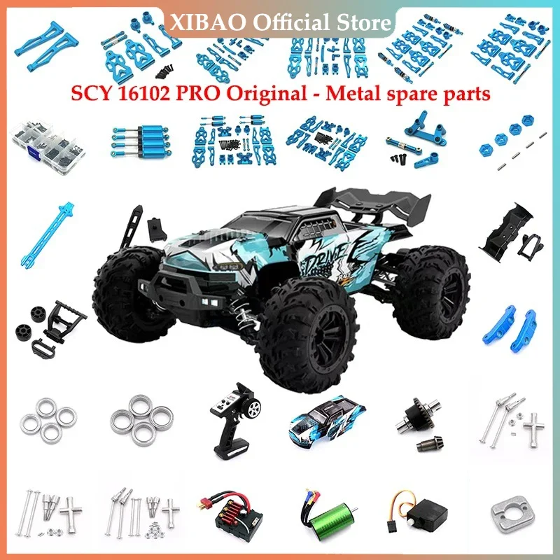 SCY-16101-16102-16103-16201-16101-Pro-RC-Car-1-16-Blue-Upgraded-Metal ...