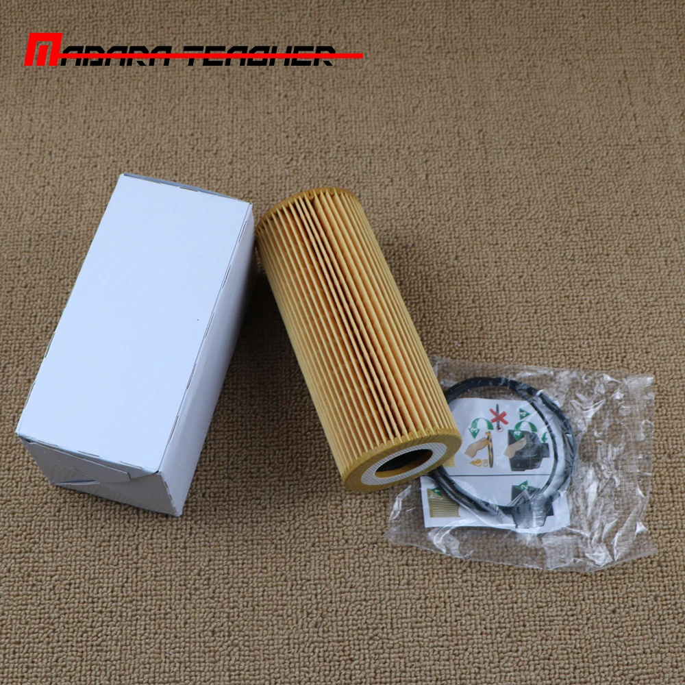 Oil Filter Insert For AUDI A4 A6 A7 B8 B7 Cayenne VW 8R 2.4 3.2L 2004 ...