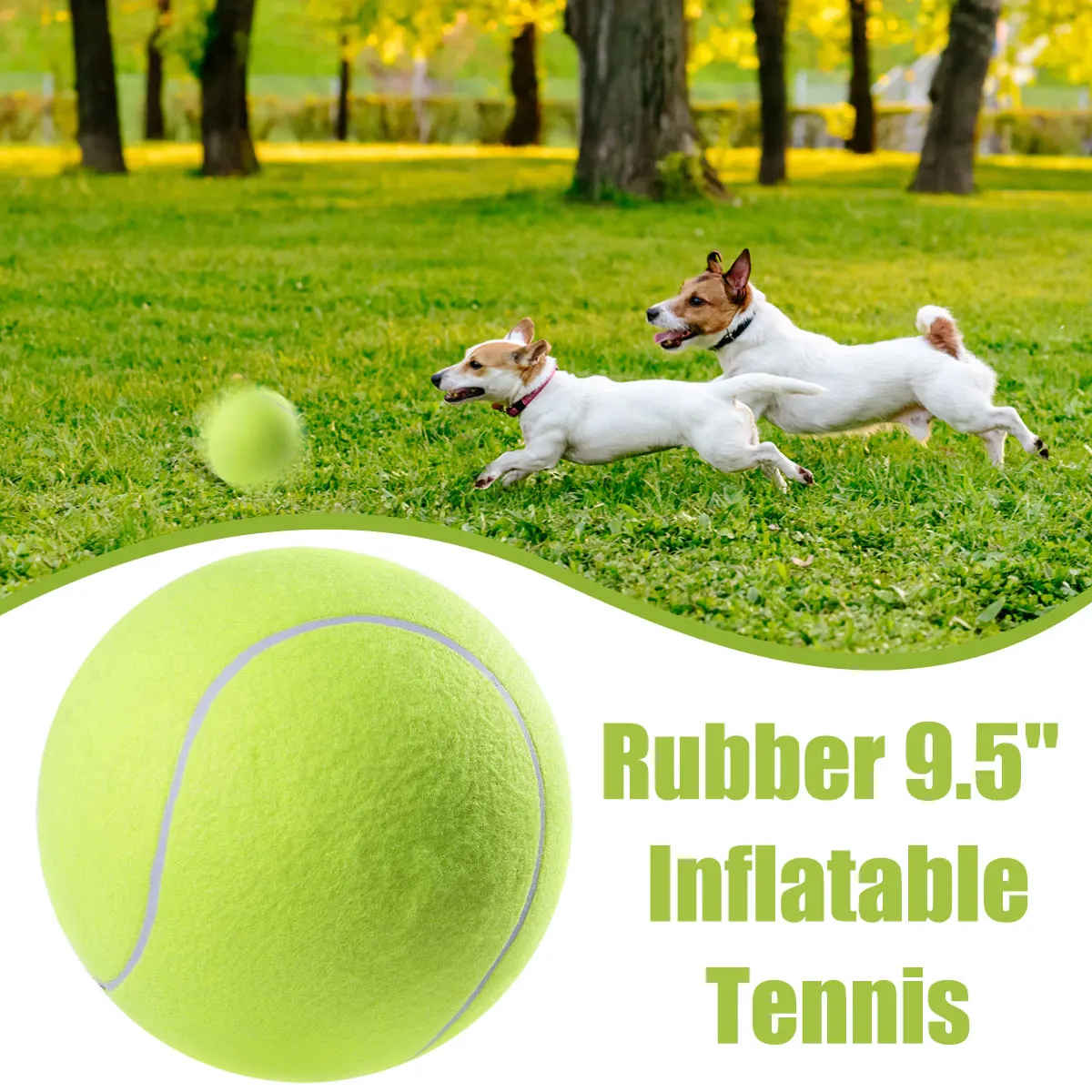 9-5-Inch-Dog-Tennis-Ball-Pet-Tennis-Rubber-Funny-Giant-Pet-Toys-Bite ...