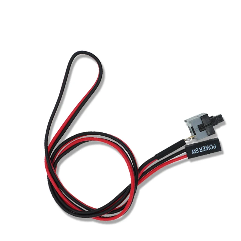 Desktop Computer 2 Pin PC Power on/off Push Button Reset Cable Cord ...