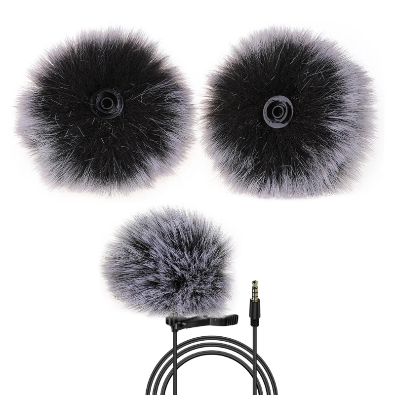 Deadcat-Slip-on-windshield-Integral-Microphones-fur-cover-for-InterVIEW ...