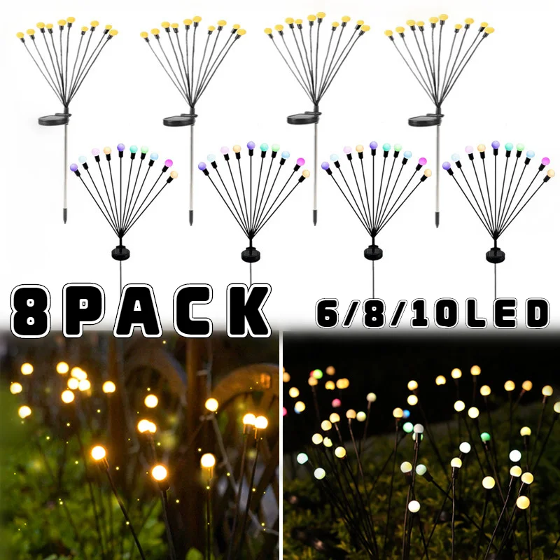 8Pack-Solar-Firefly-Lights-10LED-Solar-Garden-Lights-Outdoor-Waterproof-Swaying-Light-for-Yard ...