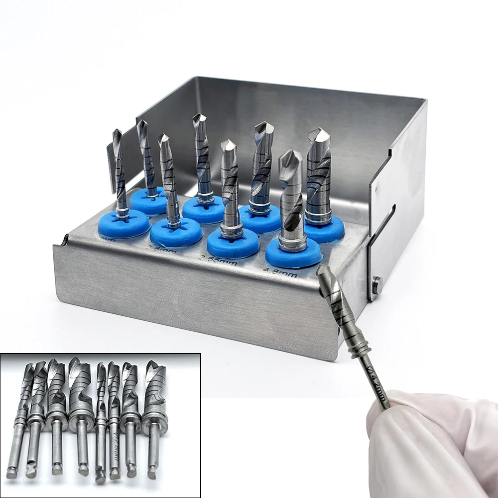Dental-Implant-Drills-Kit-Lance-Pilot-Drills-Maxillary-Sinus-Lift ...