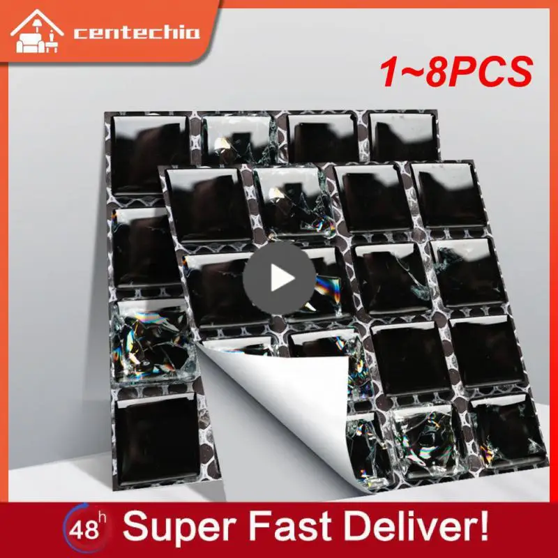 1-8PCS-Crystal-Tile-Sticker-With-Bright-Film-Waterproof-Tile-Self-Adhesive-Kitchen-Wall-Sticker ...