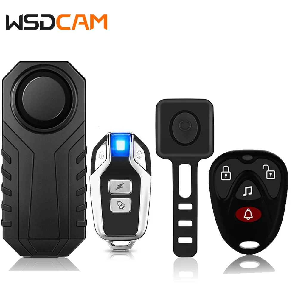 Wsdcam-Bicycle-Alarm-with-Remote-Anti-Theft-Vibration-Alarm-113db ...