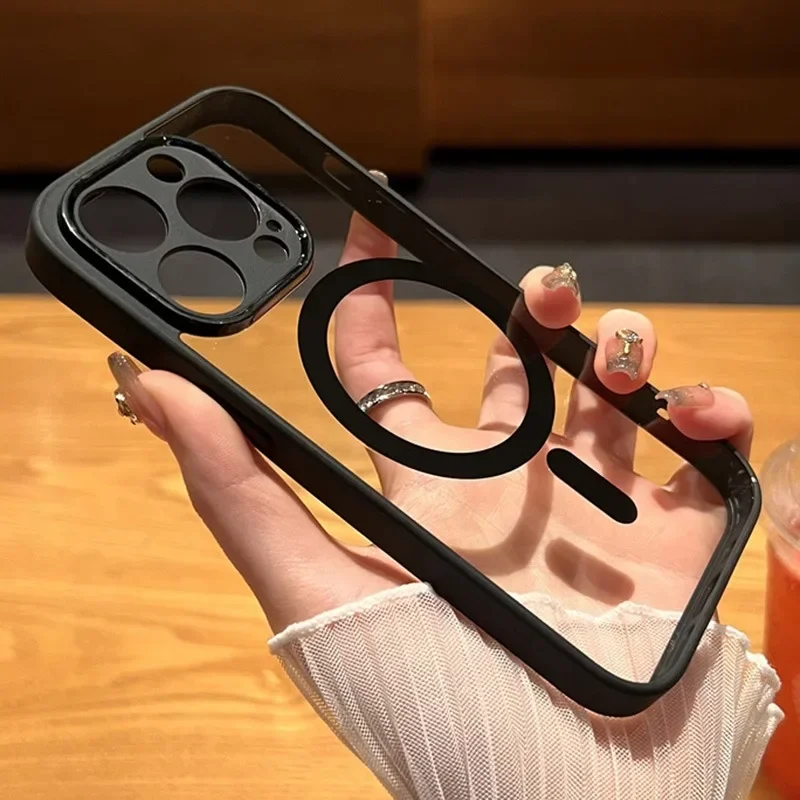 Luxury-For-Magsafe-Magnetic-Wireless-Charge-Phone-Case-For-iPhone-15-14 ...