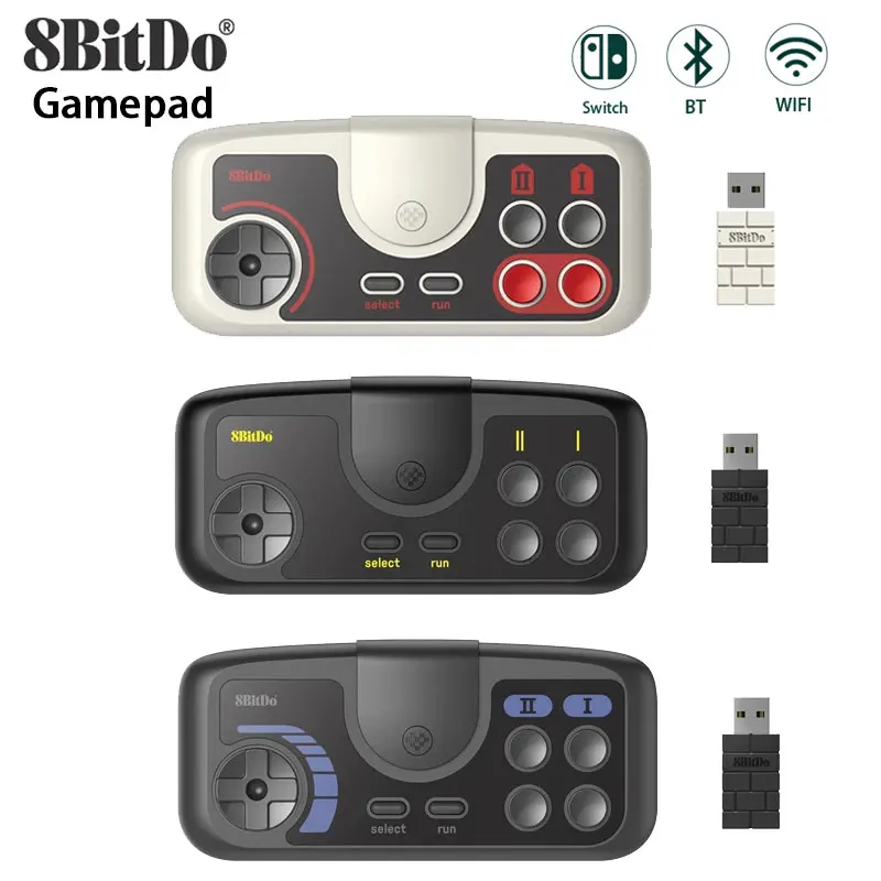 8BitDo PCE Core 2.4G Wireless Gamepad For PC Engine Mini PC Engine ...