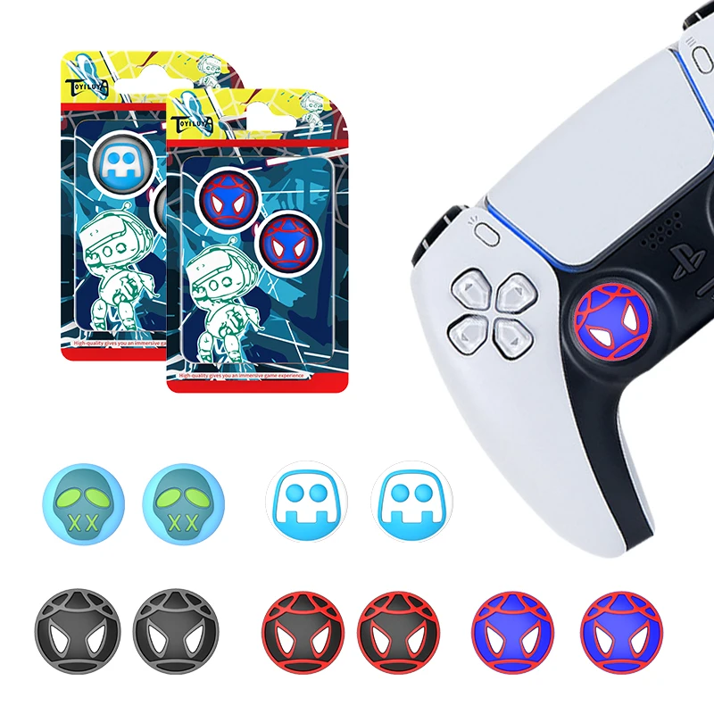 Non-Slip-Silicone-Analog-Joystick-Caps-Thumbstick-Cover-Thumb-Stick ...