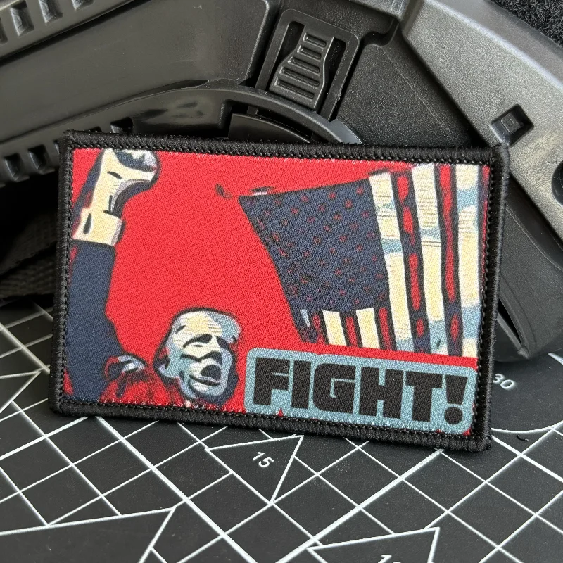 USA-Chief-Executive-Tactical-Patch-Hook-and-Loop-Printing-Trump-America ...