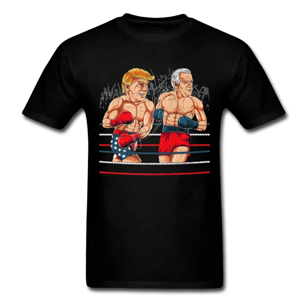 Donald-Trump-VS-Joe-Biden-Election-2024-Boxing-T-Shirt-100-Cotton-O ...