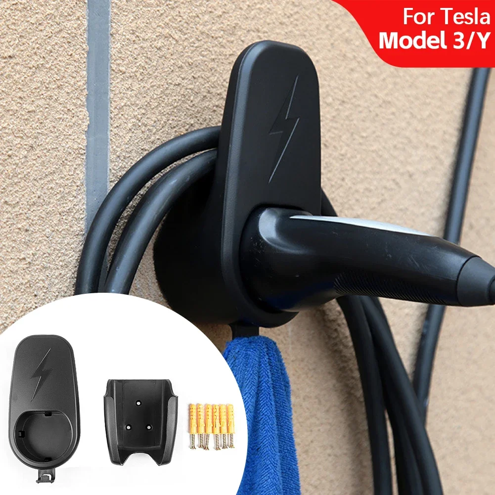 Car-Wall-Mount-Charging-Cable-Organizer-Connector-Bracket-Charger ...