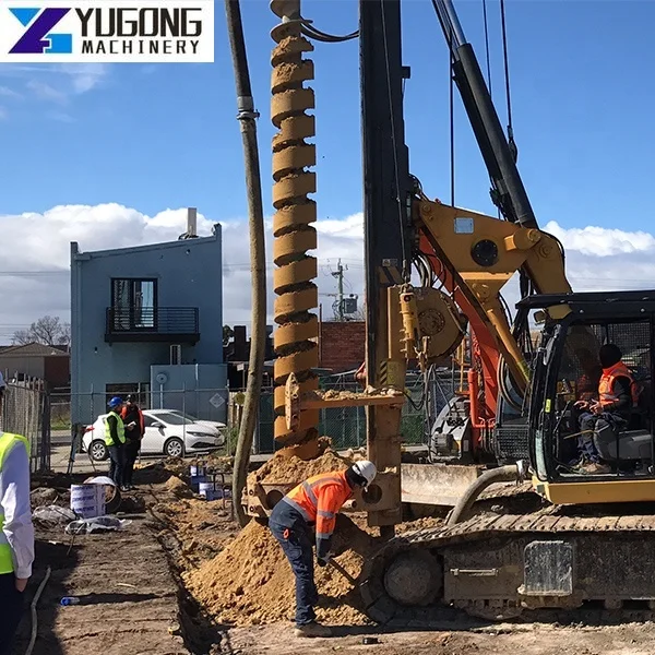 YG-Well-Hydraulic-Rotary-Pile-Drilling-Rig-for-Sale-CFA-KR125M-Long ...