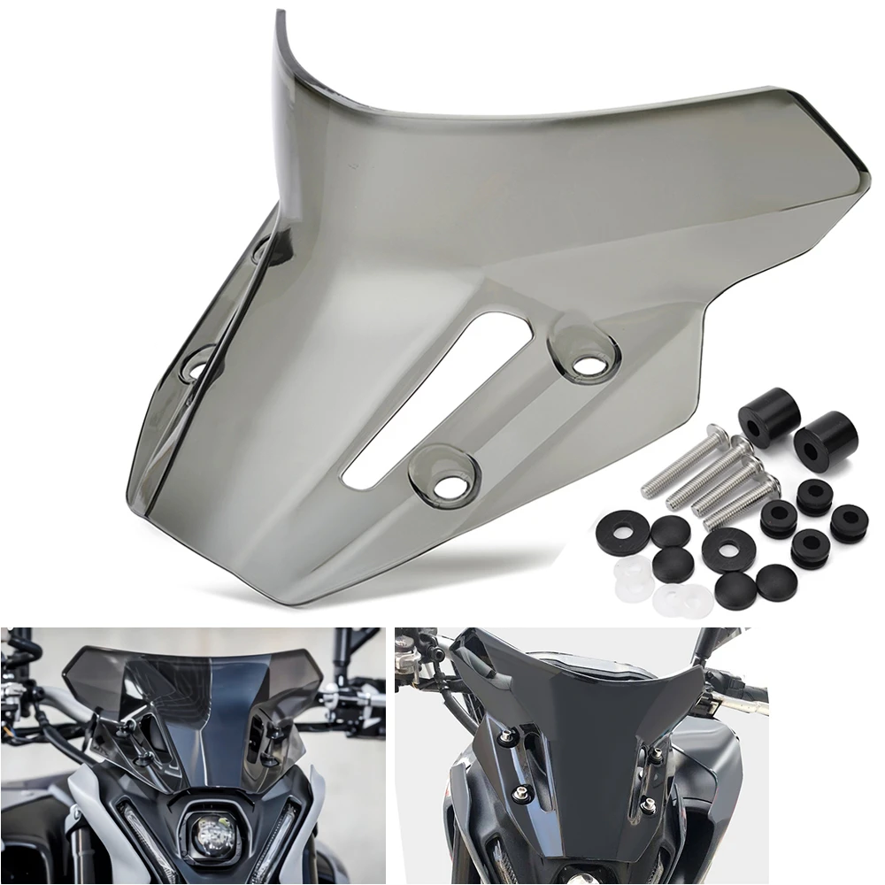 For Yamaha MT09 2021-2023 Windscreen Windshield Deflector Fairing ...