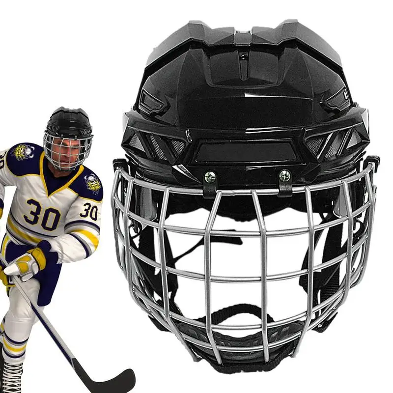 Adult-Hockey-Helmets-Hockey-Face-Shield-Ce-Hockey-Helmets-Combo-with ...