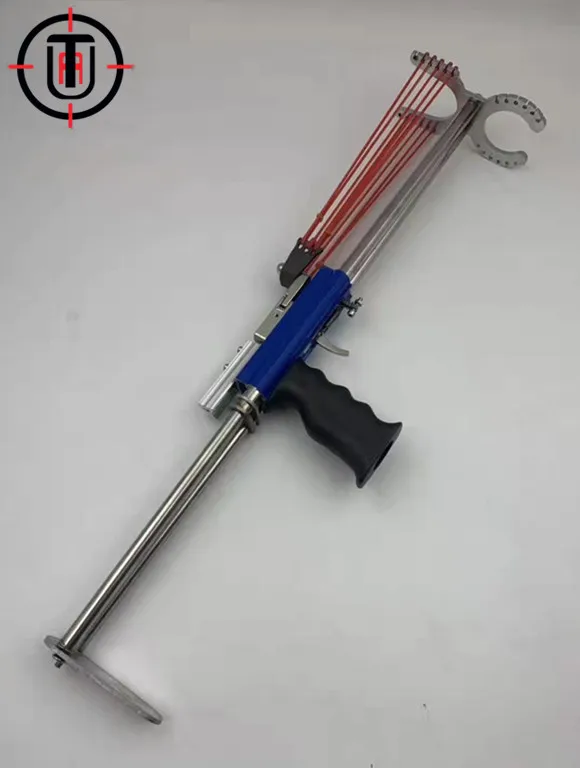 Mini-estilingue-de-borracha-port-til-rifle-de-ca-a-ao-ar-livre-arco ...