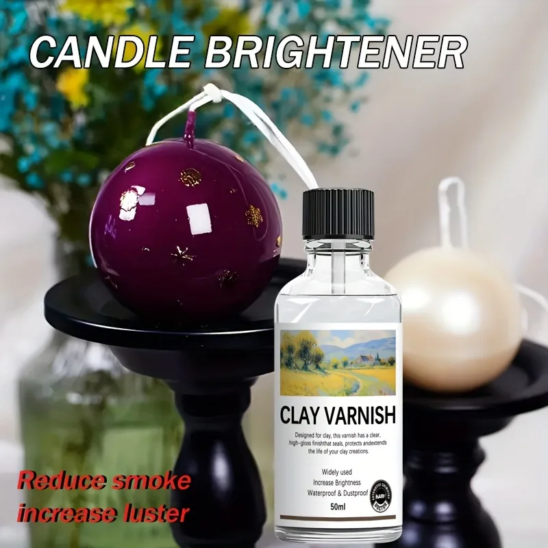Non-Toxic Candle Brightener: Multi-Use Luster Booster, Smoke Reducer ...