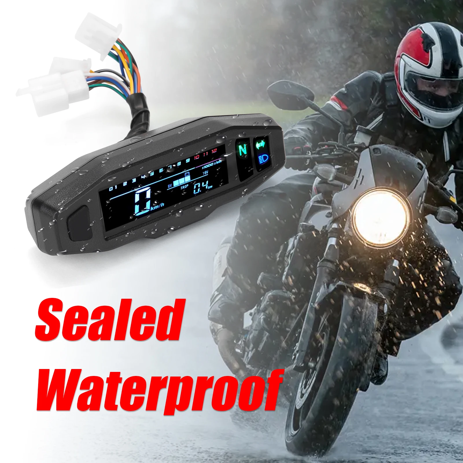 Mini-Universal-LCD-Digital-Motorcycle-Speedometer-Digital-Odo-meter ...