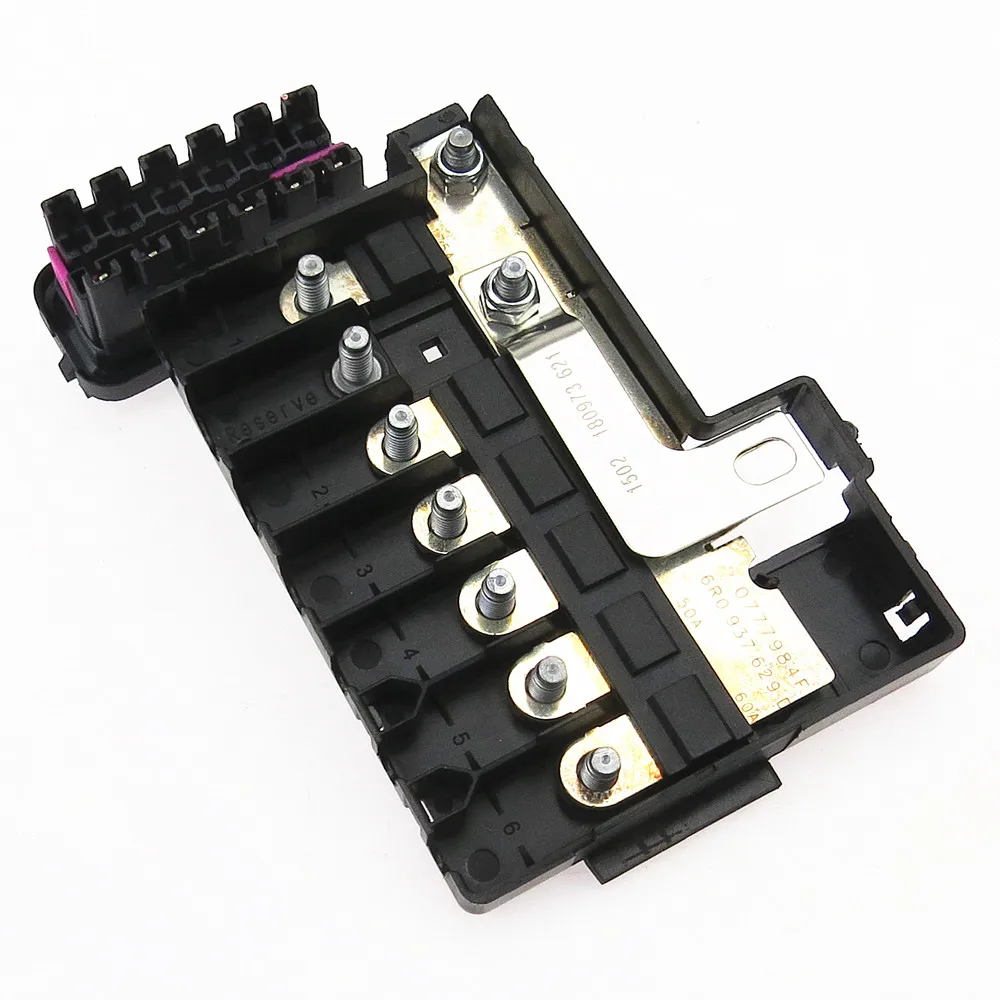 SCJYRXS 6R0937550A Battery Circuit Fuse Box For VW MK6 Polo Octavia ...
